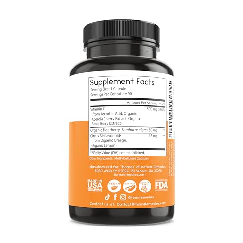 elderberry capsules with added vitamins