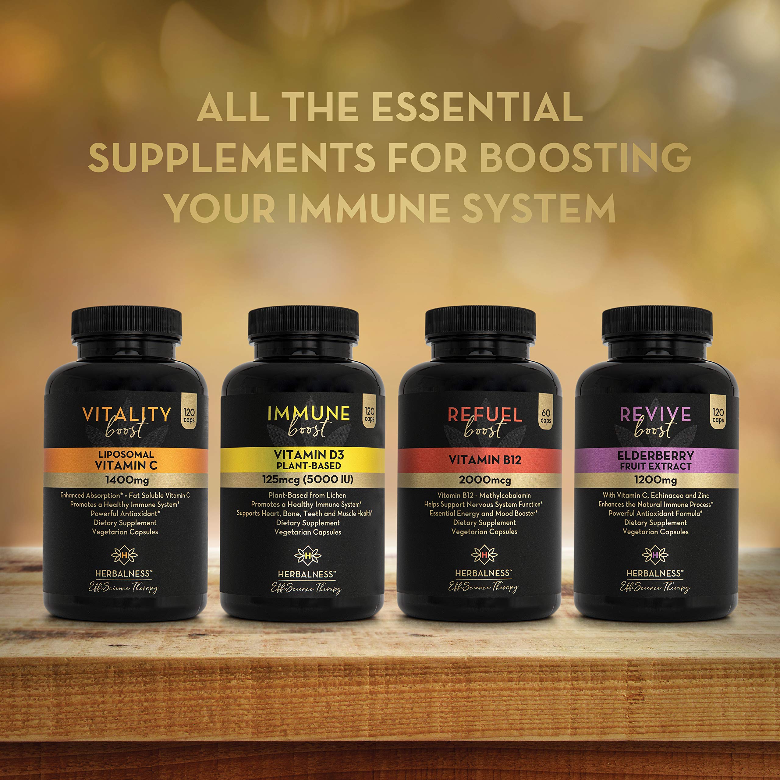 elderberry capsules with added vitamins