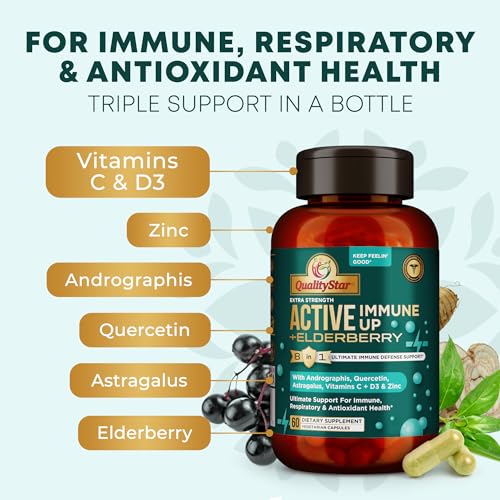 elderberry capsules with Andrographis