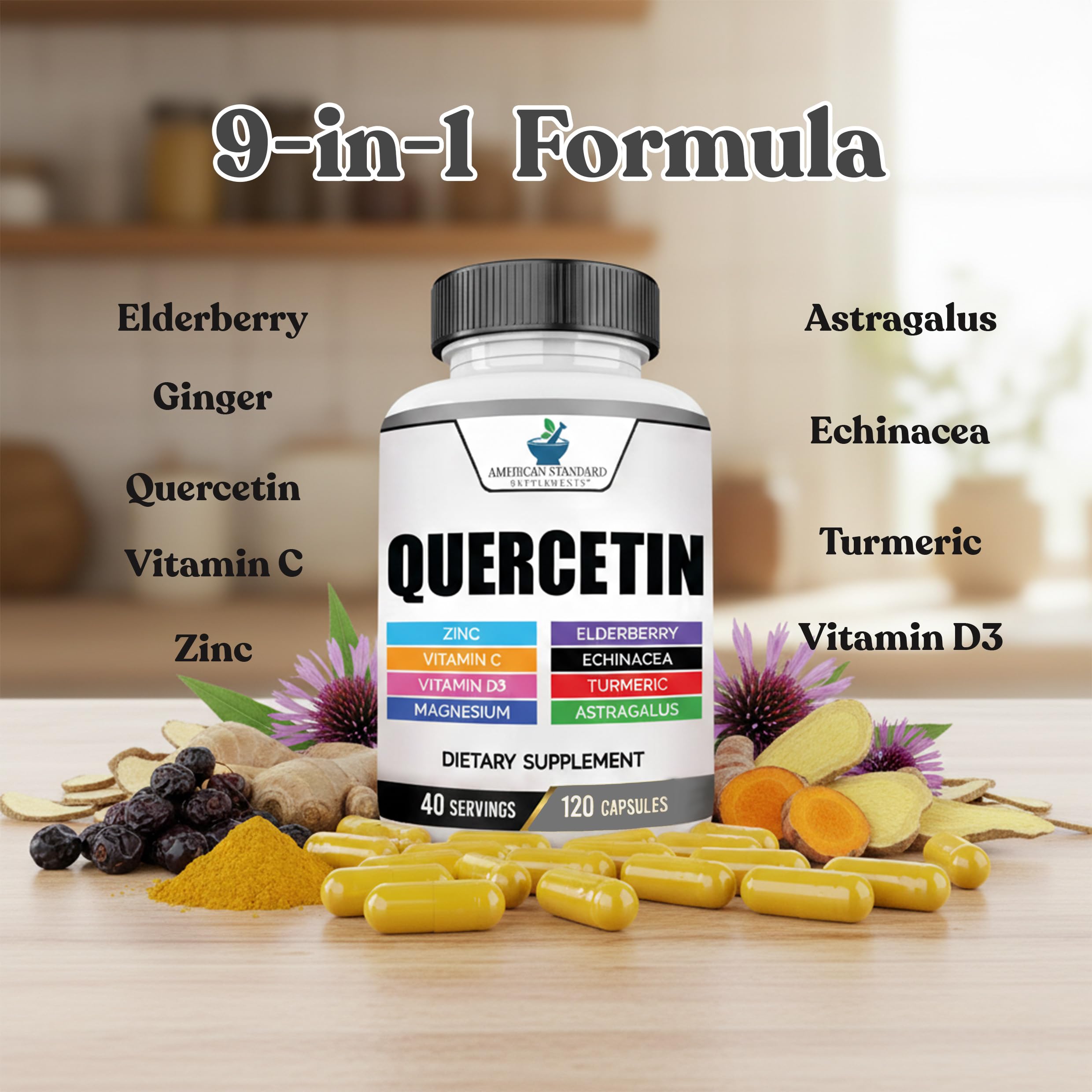 Elderberry capsules with echinacea benefits