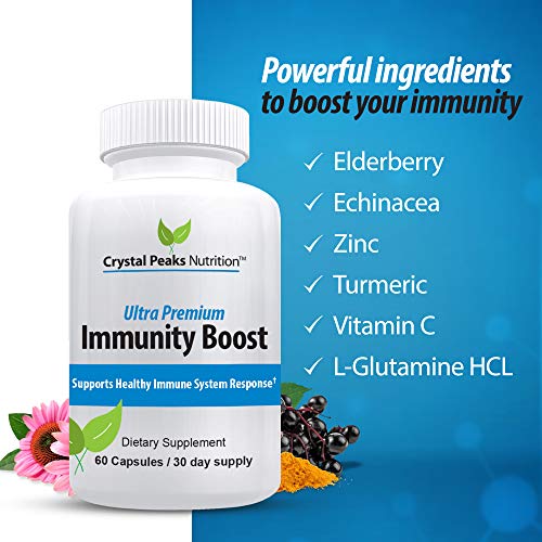 Elderberry capsules with garlic and zinc