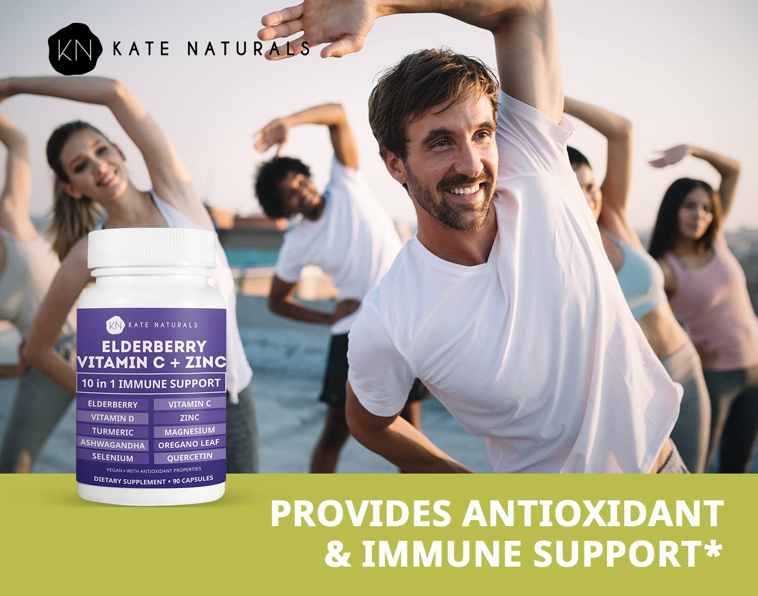 elderberry capsules with vitamin C