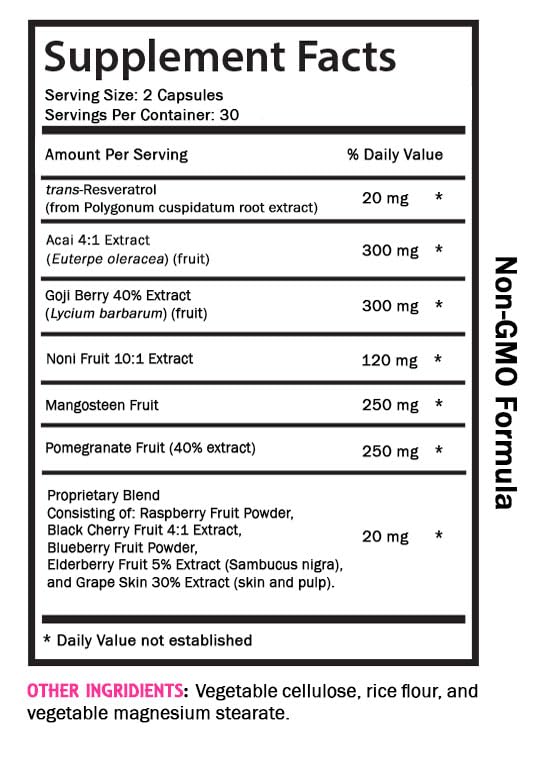 Elderberry complex with noni blend