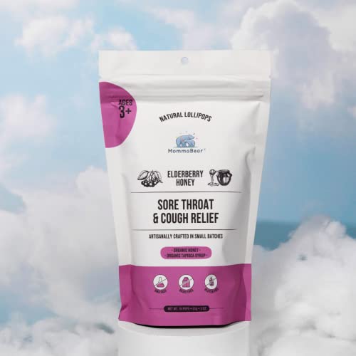 elderberry cough relief lollipops