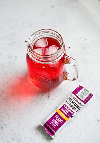 Elderberry drink mix for vitality