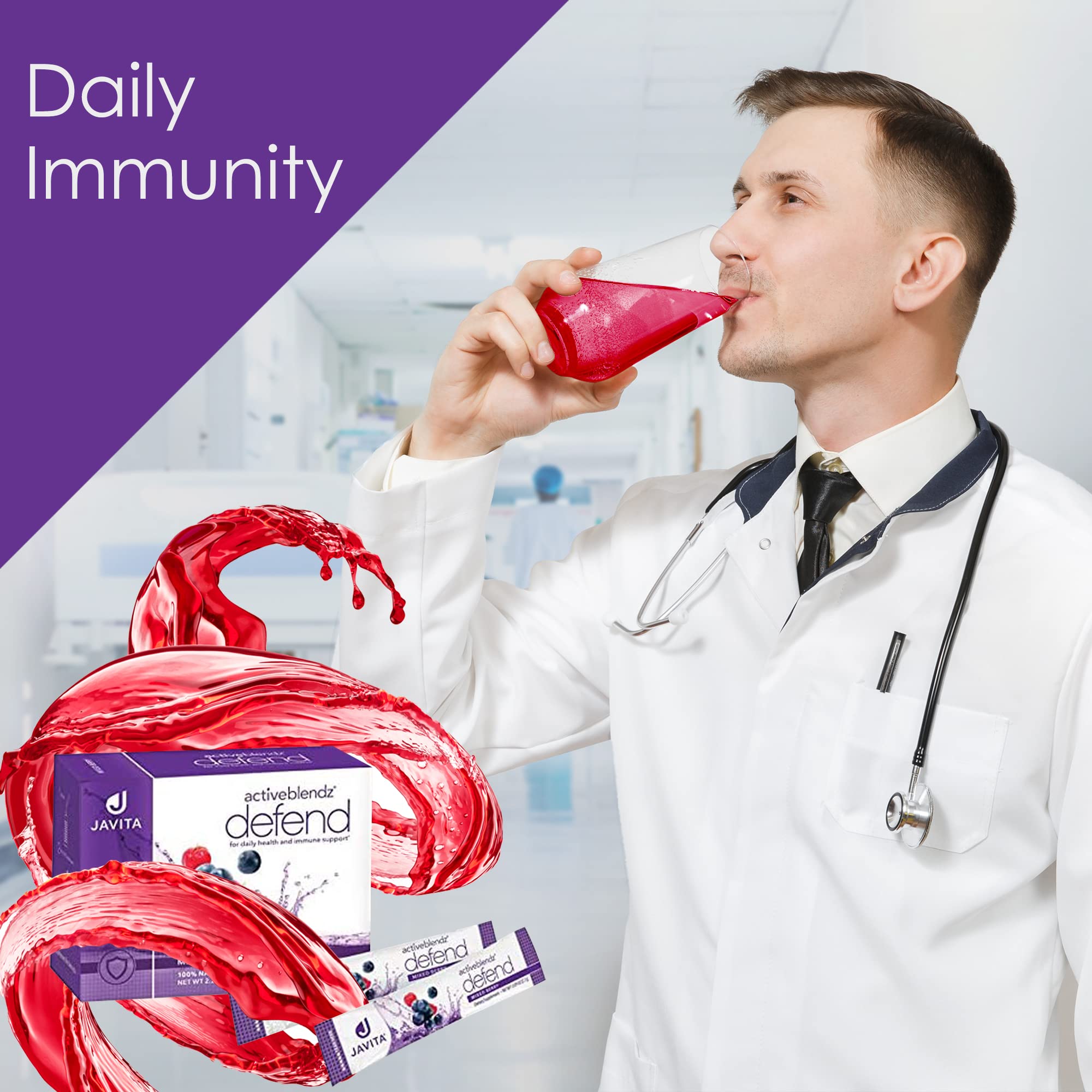 Elderberry drink mix with vitamin C