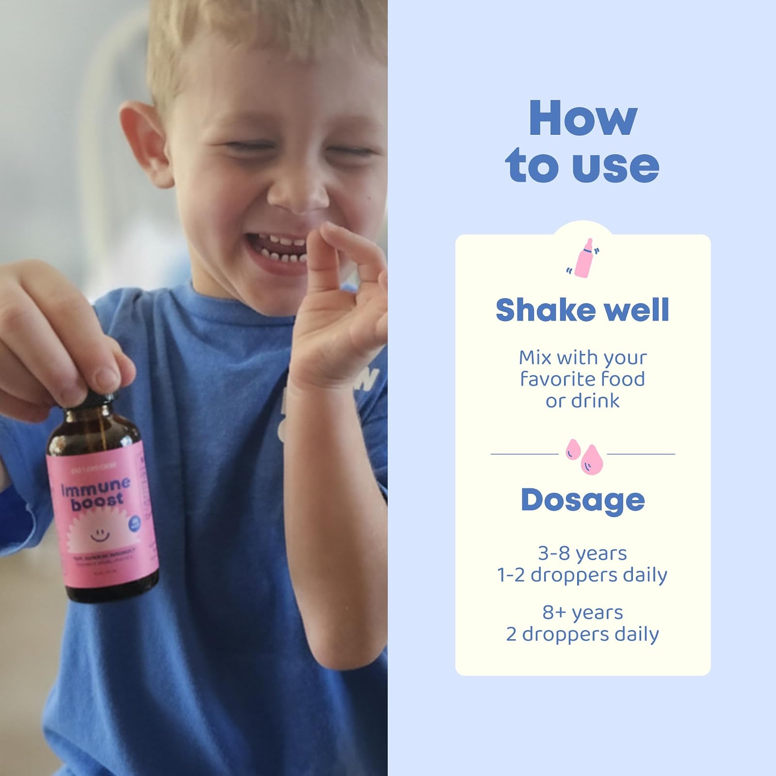 Elderberry drops for children's immunity