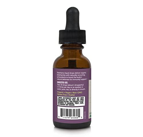 Elderberry drops for daily wellness