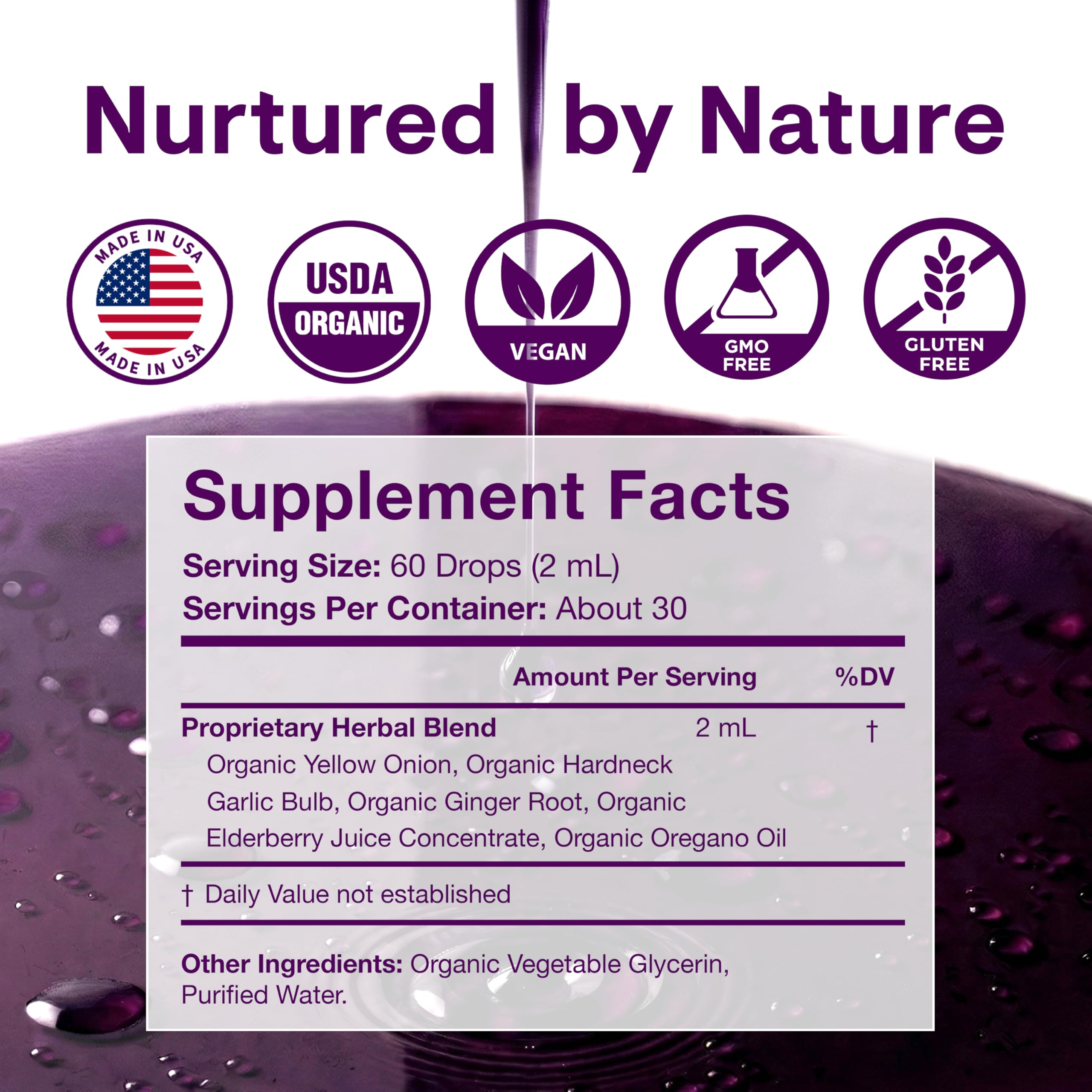 elderberry drops for family health