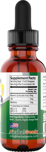 elderberry drops for healthy growth