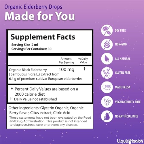 elderberry drops for seasonal support