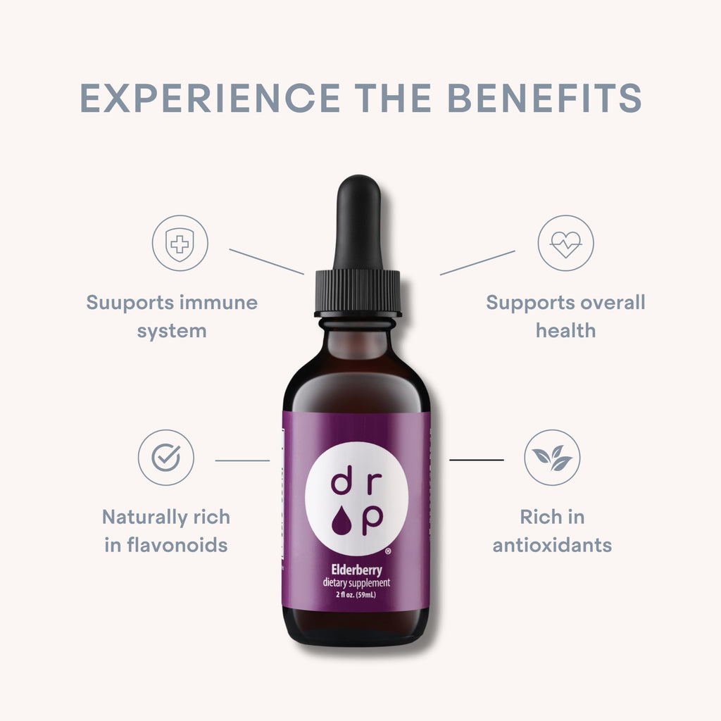 elderberry drops for seasonal wellness