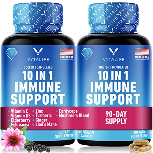 Elderberry echinacea immune support capsules