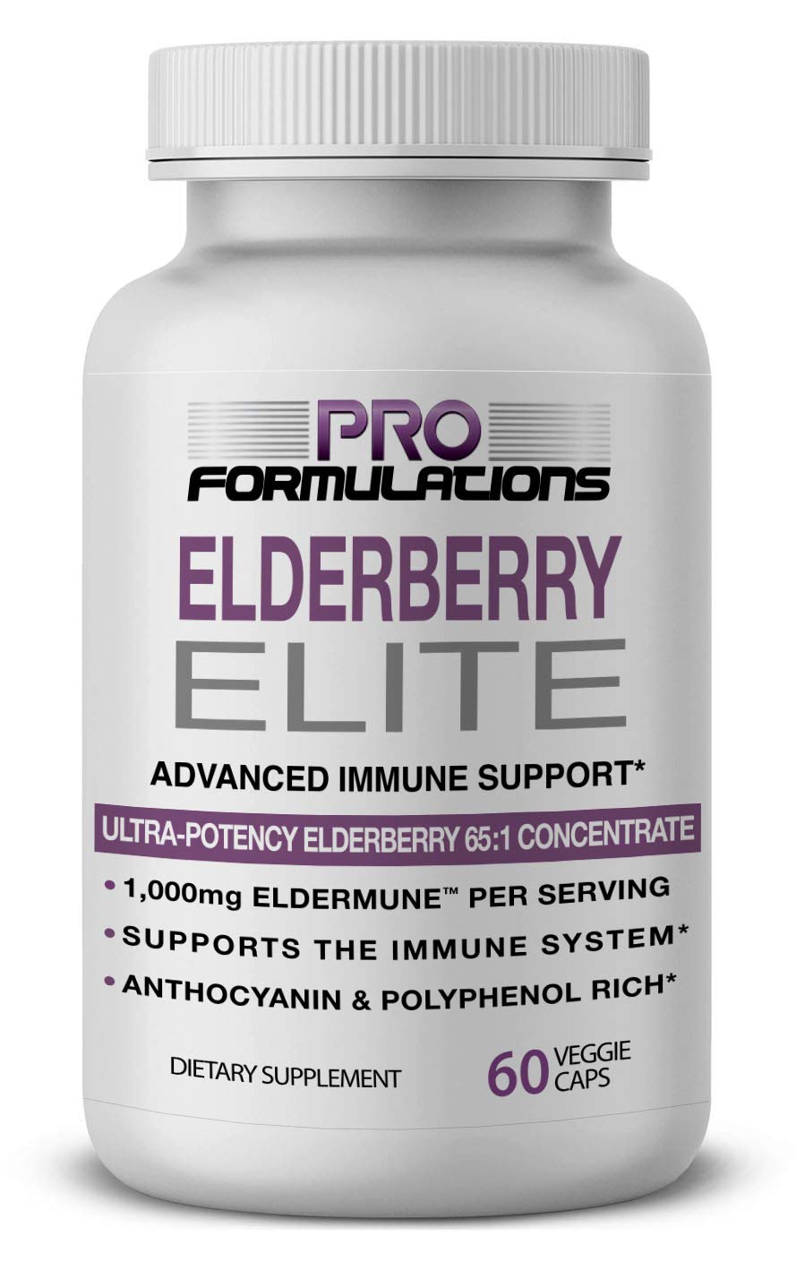 Elderberry extract capsules for immunity