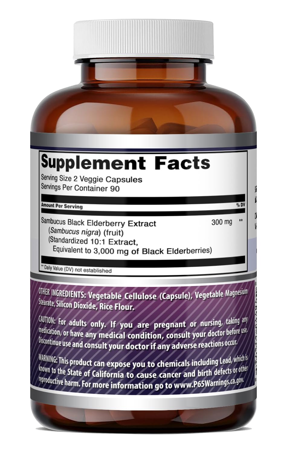 Elderberry extract for antioxidant benefits