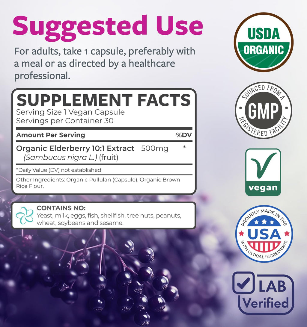 elderberry extract for cold relief