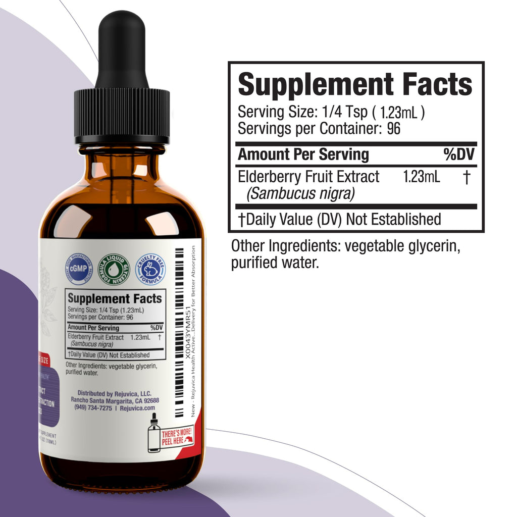 Elderberry extract for holistic health