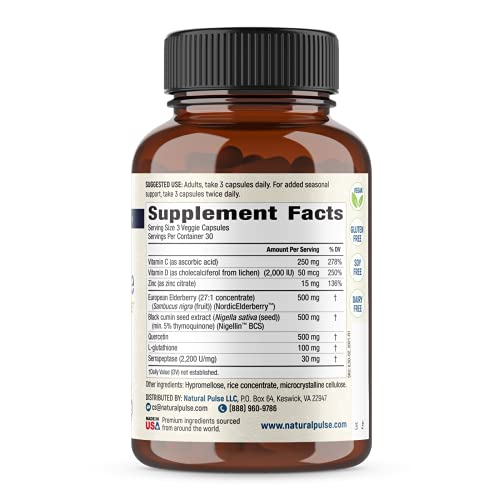 Elderberry extract for immune boost