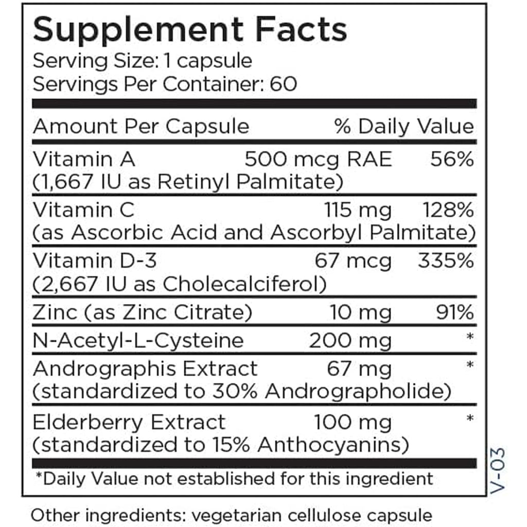 Elderberry extract for overall health
