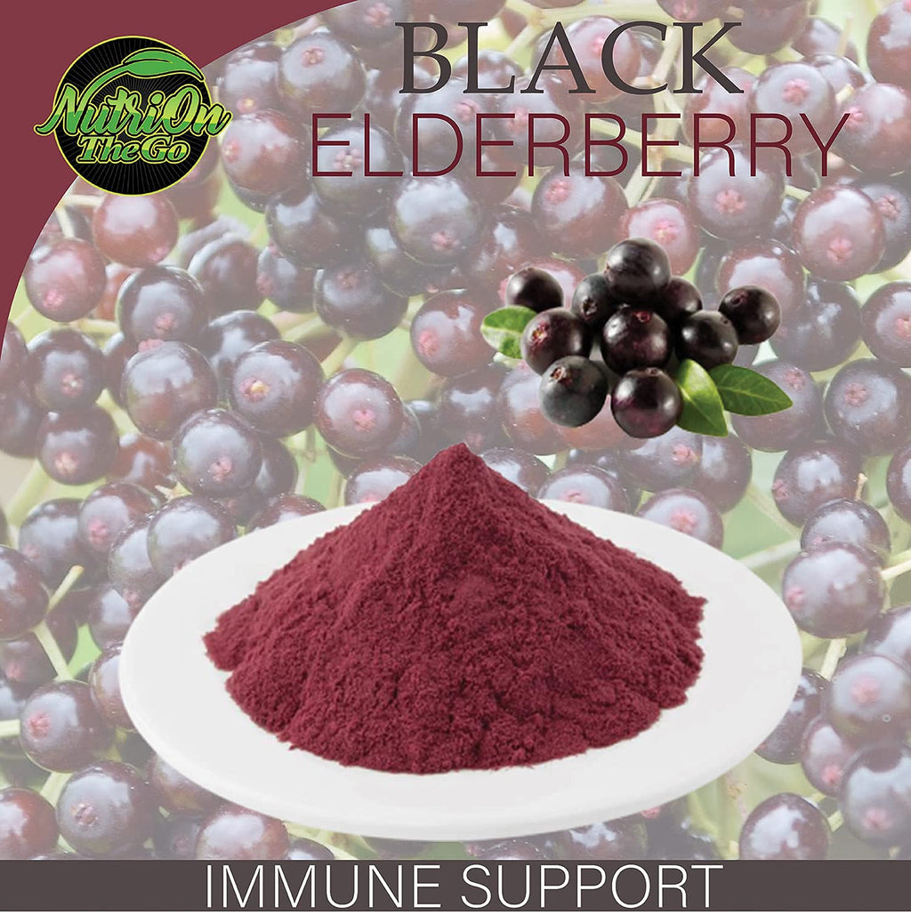 Elderberry extract for respiratory support