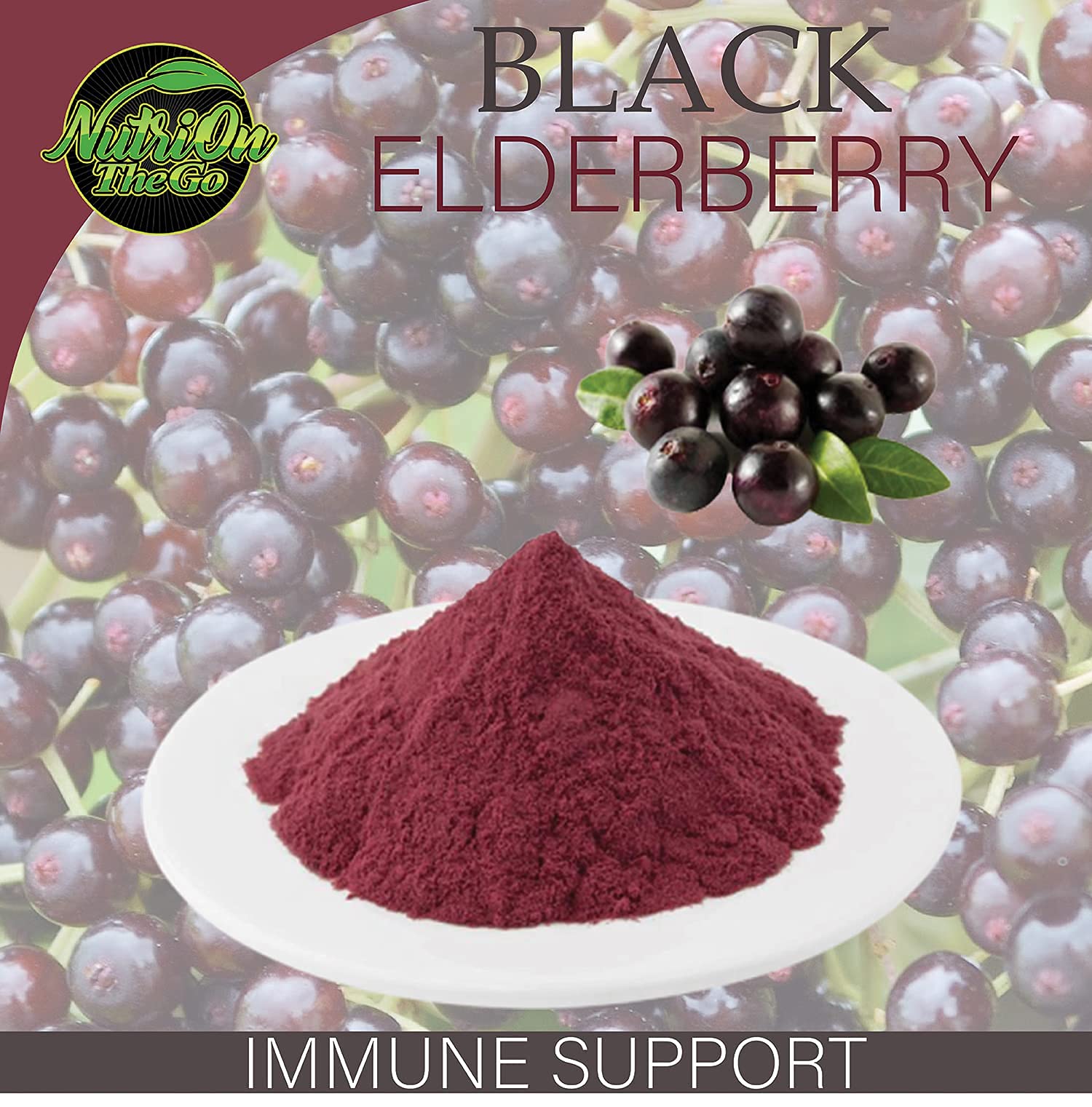 Elderberry extract for respiratory support