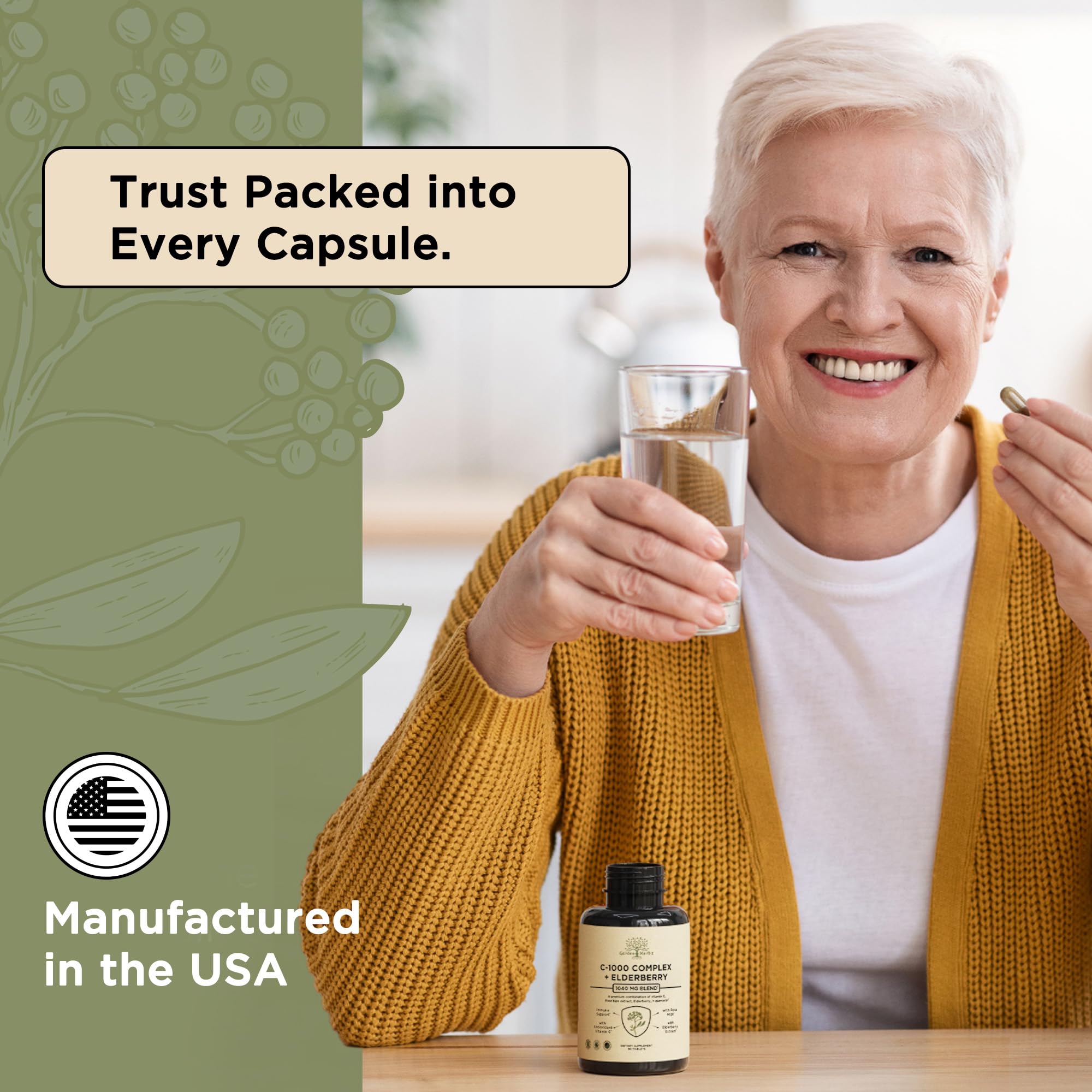 Elderberry extract for seasonal health