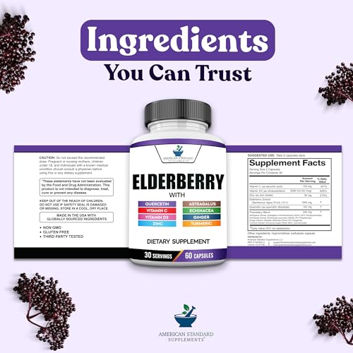 elderberry extract with D3 for health