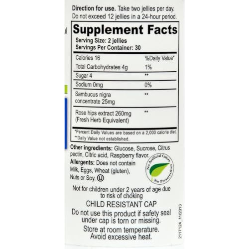 Elderberry extract with Sambucus