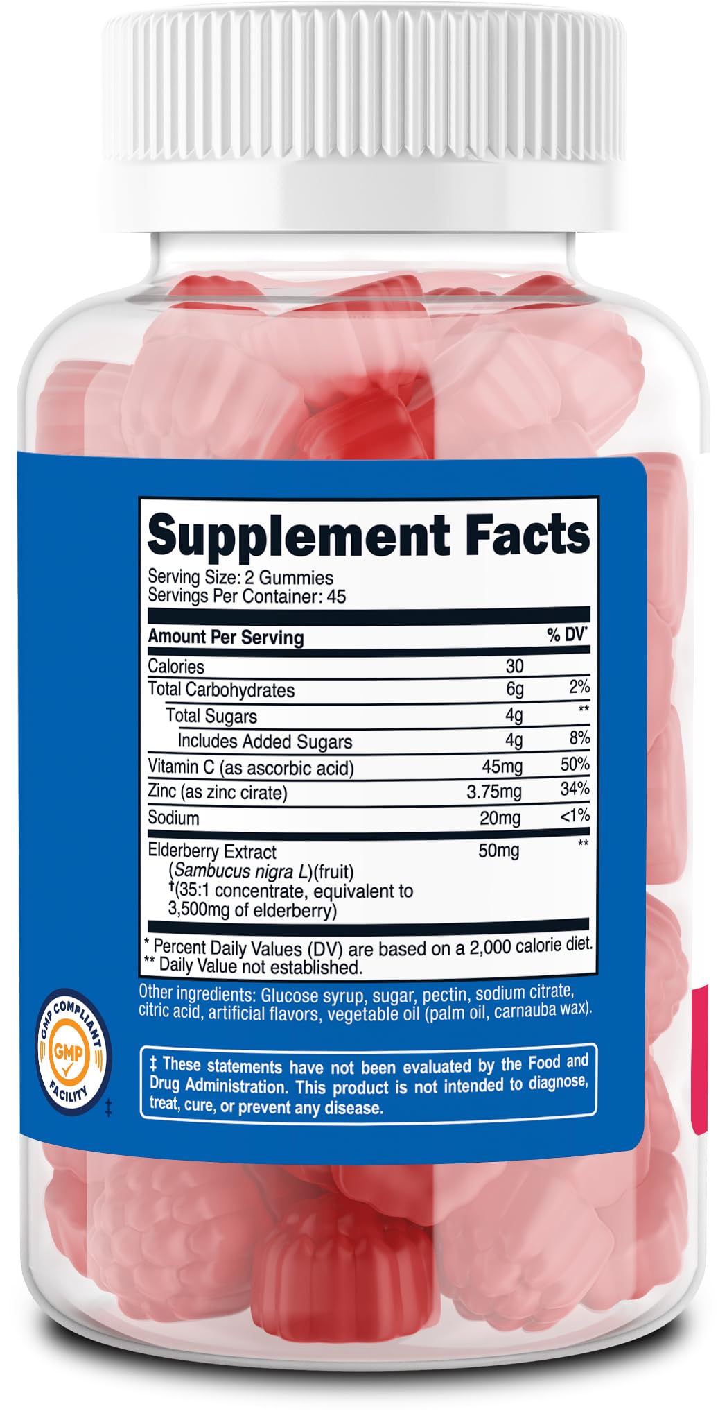 elderberry extract with zinc benefits