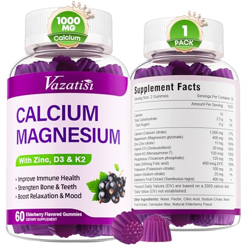 elderberry flavour immune support gummies