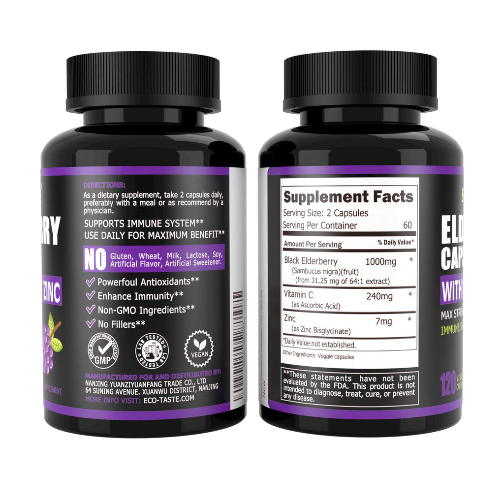 Elderberry for enhanced immune function