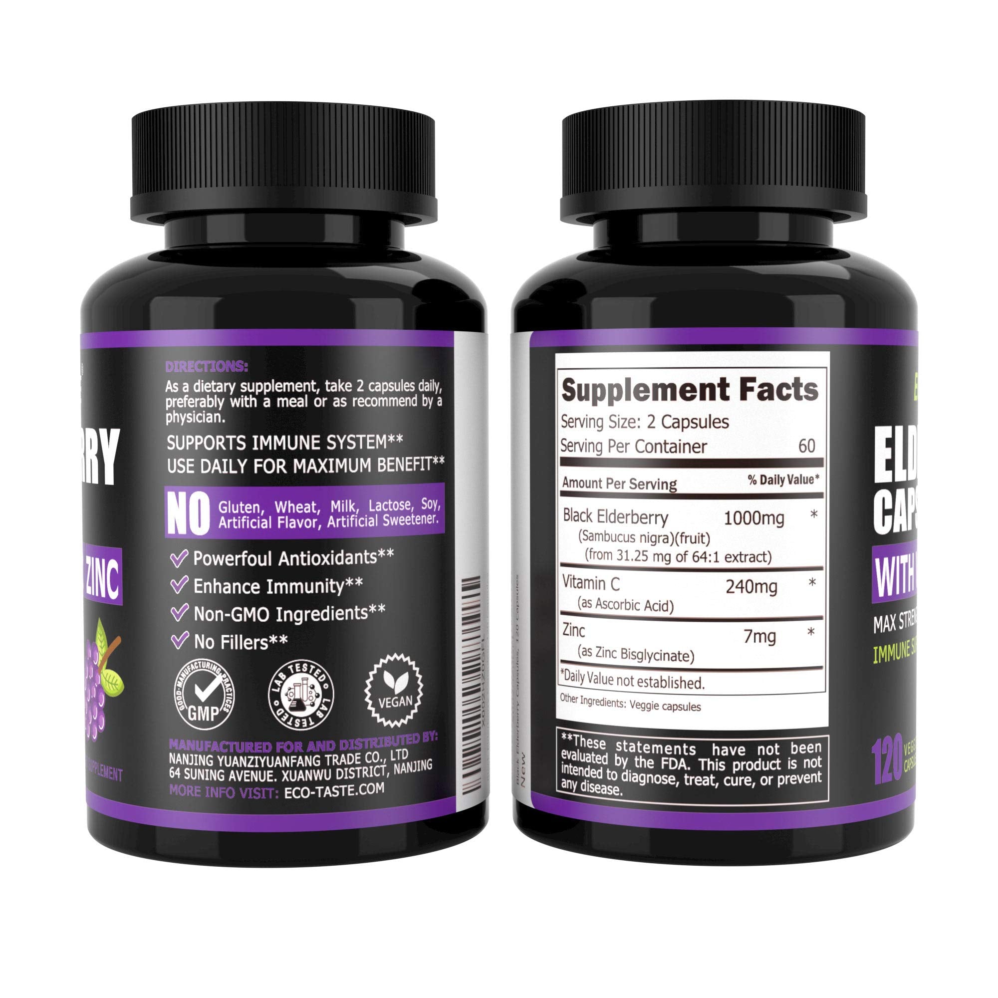 Elderberry for enhanced immune function