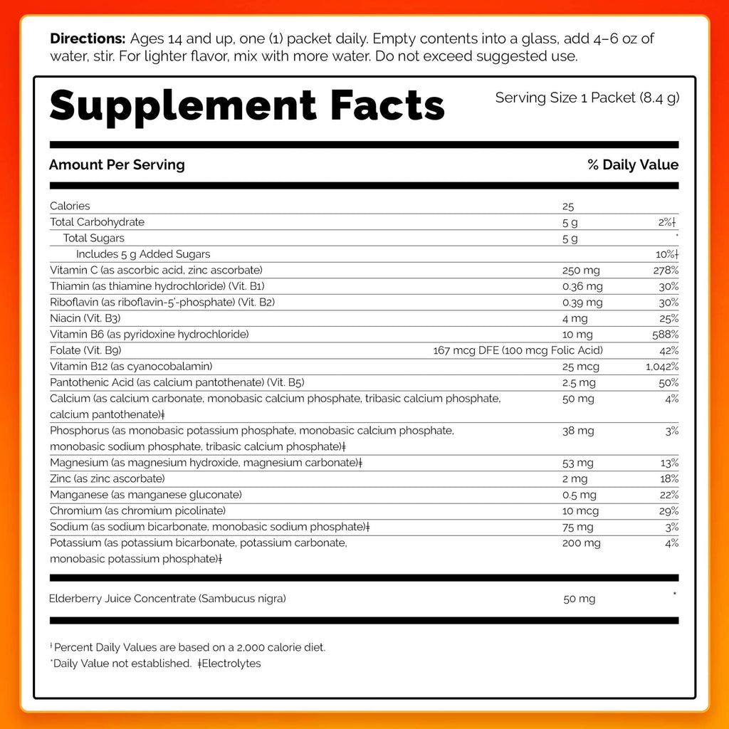 Elderberry for overall wellness