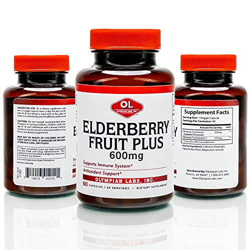 Elderberry fruit extract for vitality