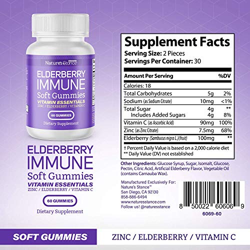 Elderberry gummies for a natural health boost