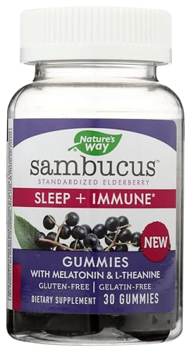 Elderberry gummies for better sleep support