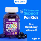 Elderberry gummies for children's health