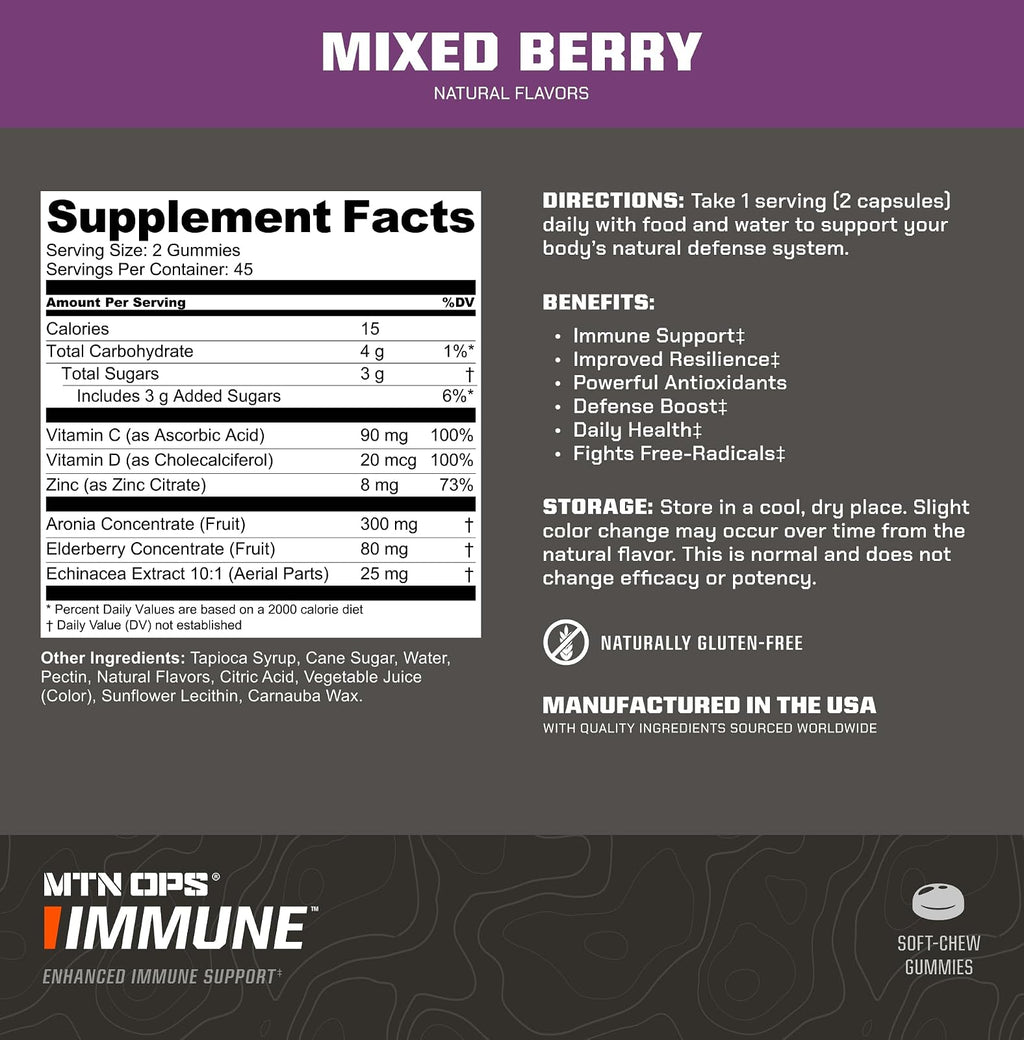 elderberry gummies for children's health