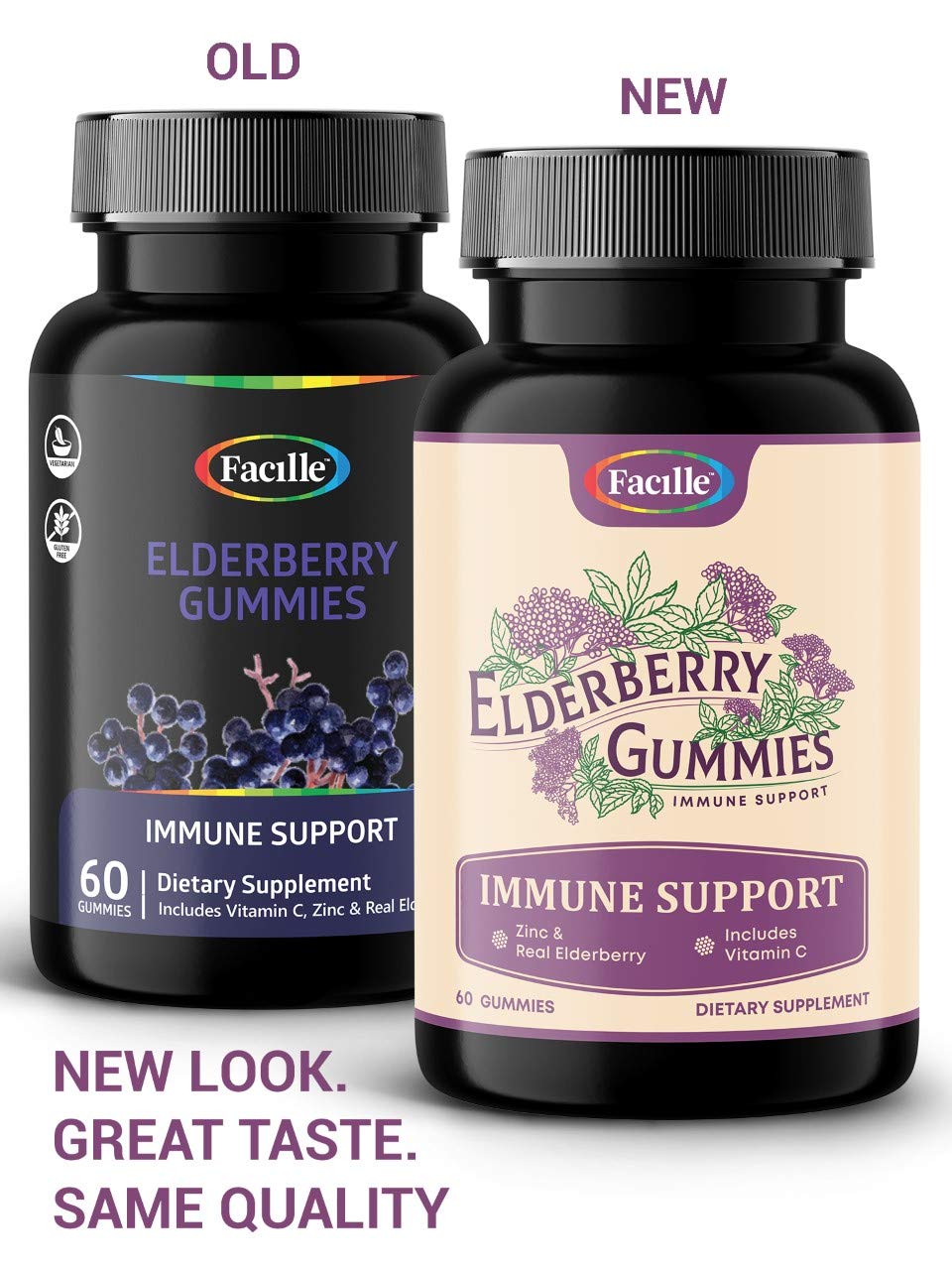 elderberry gummies for cold and flu season