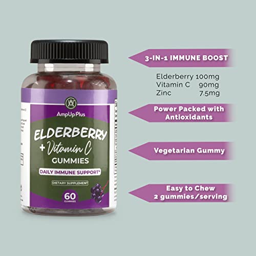 elderberry gummies for cold and flu support