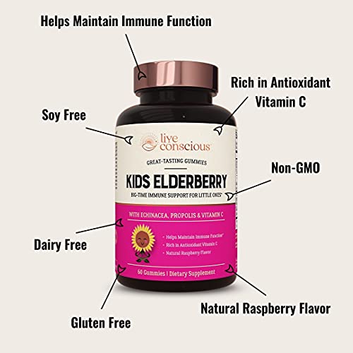 Elderberry gummies for cold season