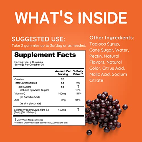 elderberry gummies for daily wellness