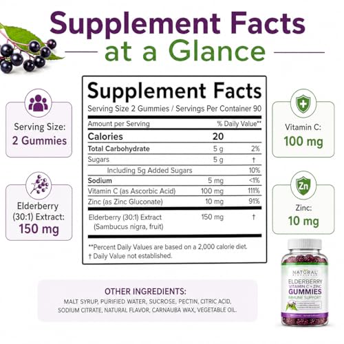 elderberry gummies for delicious immune care