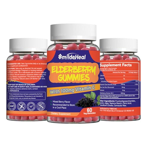 Elderberry gummies for everyday health