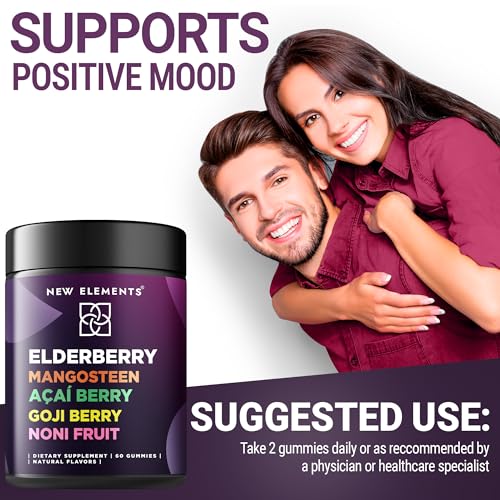 Elderberry gummies for everyday vitality