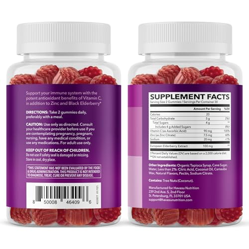 Elderberry gummies for family health