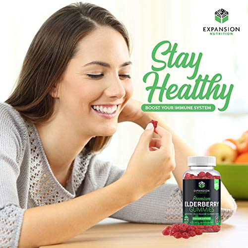 Elderberry gummies for family health