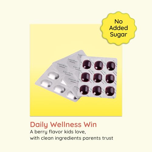 Elderberry gummies for healthy growth