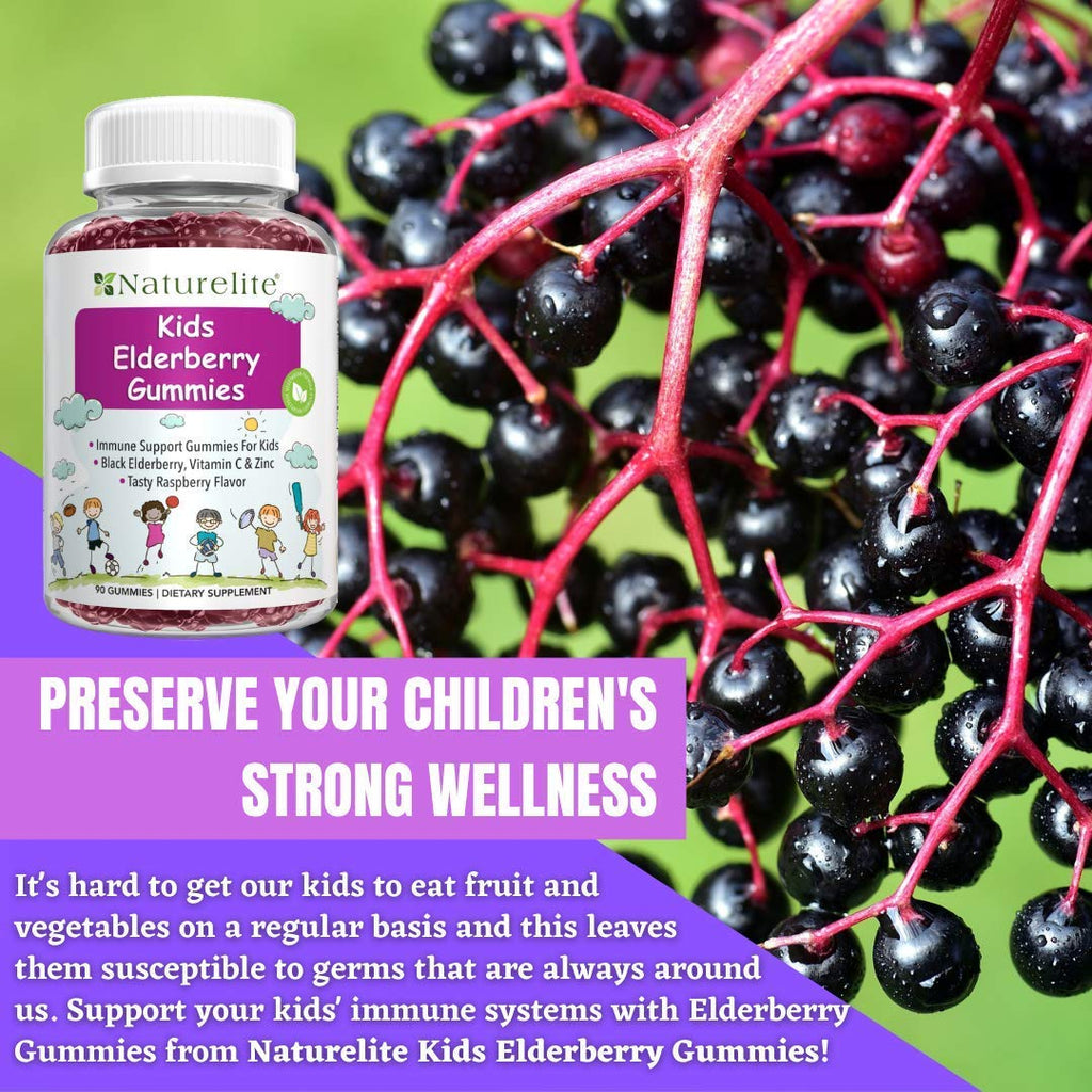 Elderberry gummies for immune boost