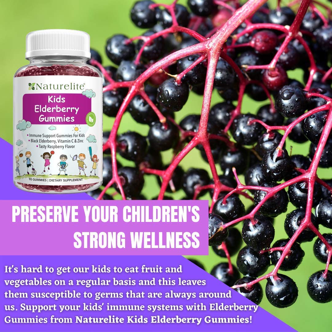 Elderberry gummies for immune boost